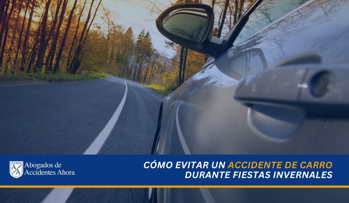 CÓMO EVITAR UN ACCIDENTE DE CARRO DURANTE FIESTAS INVERNALES